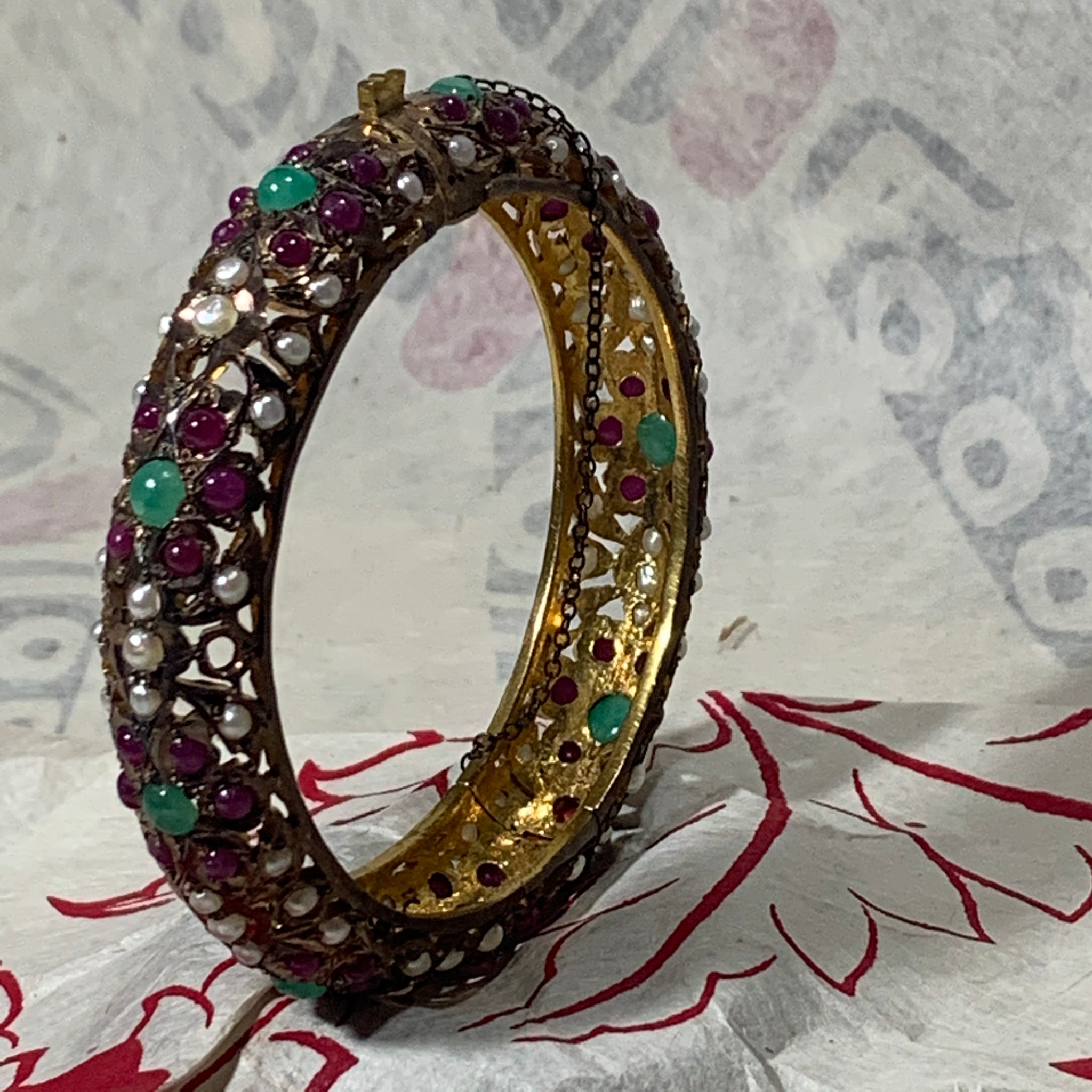 Antique Indian gold bangle – Tibetan Keepsakes