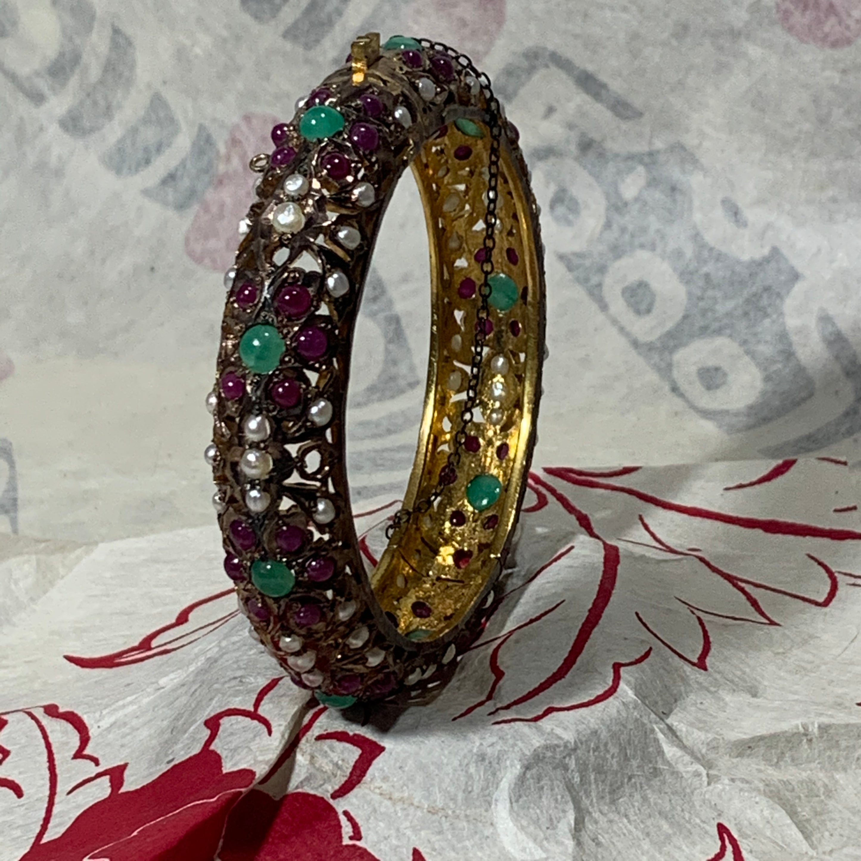 Antique Indian gold bangle – Tibetan Keepsakes